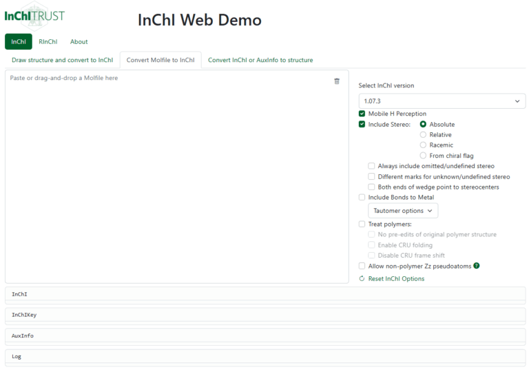 Getting and using InChI - InChI Trust